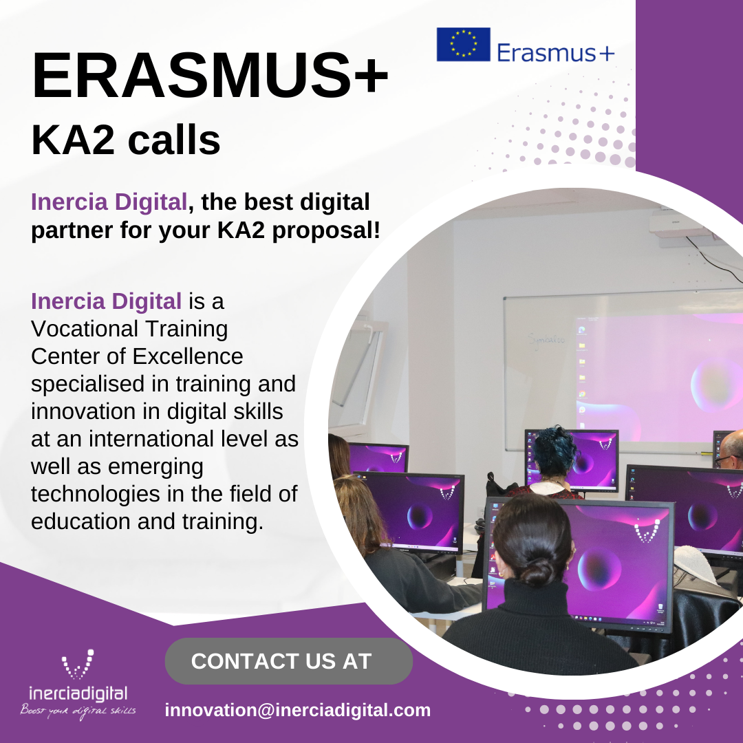 🚀October KA2 calls are approaching! Collaborate with Inercia Digital! - Inercia Digital